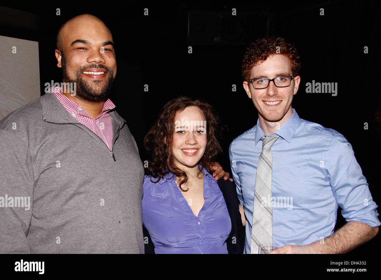 David Ryan Smith Natalie Smith and Matt Cusack Party celebrating first ...