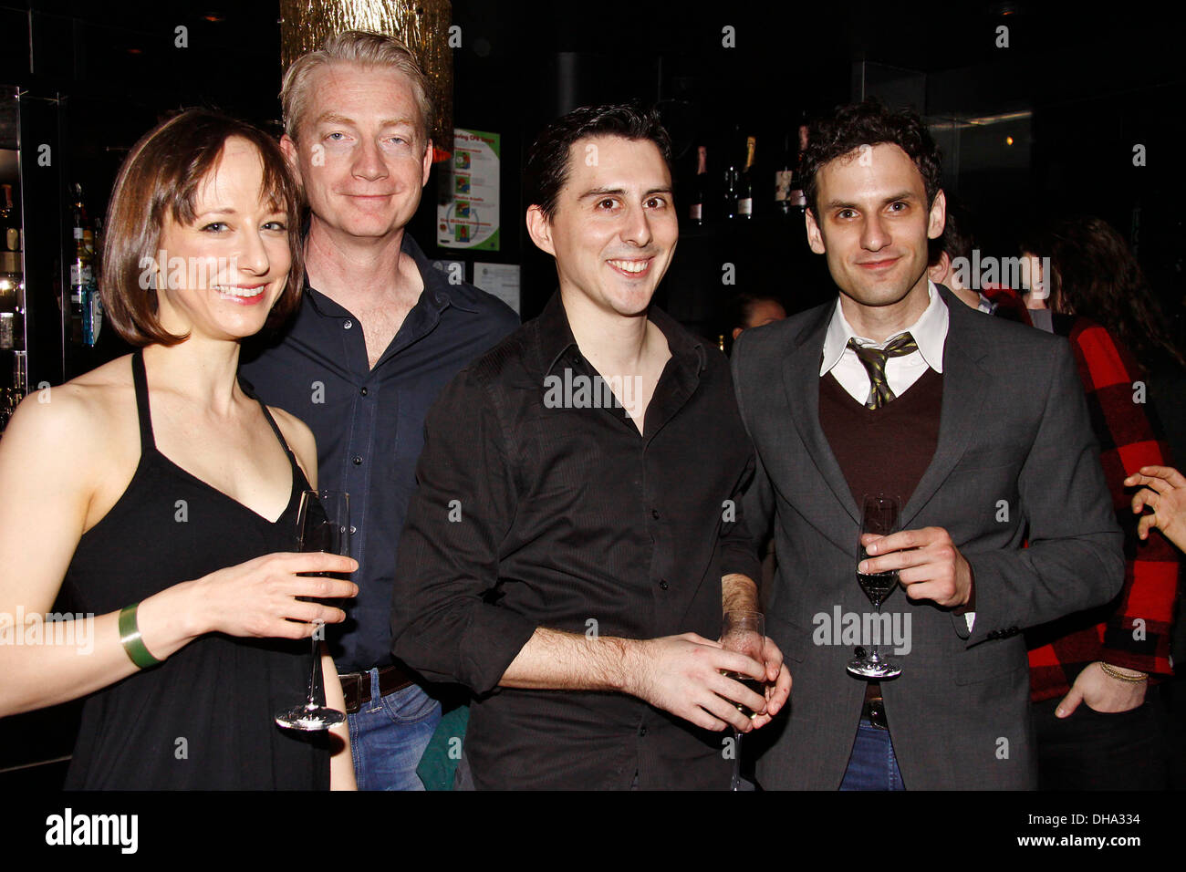 Sarah Manton Ben Livingston Stephen Pilkington and Eli James Party ...