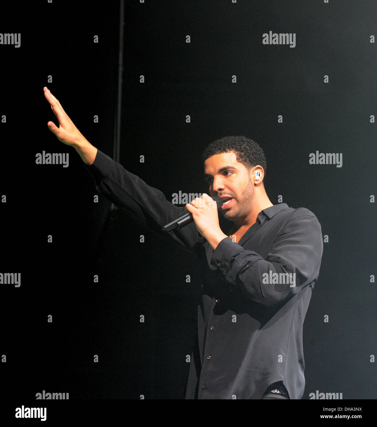 Rapper Drake performing at Heineken Music Hall in Amsterdam Amsterdam ...