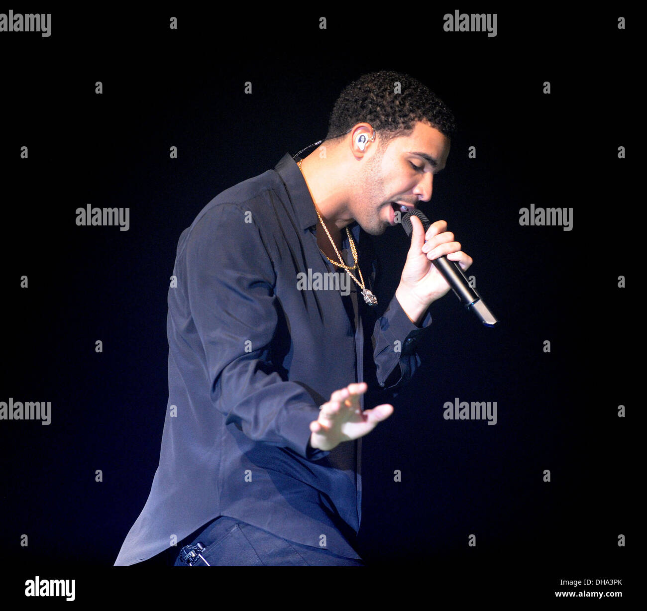 Rapper Drake performing at Heineken Music Hall in Amsterdam Amsterdam ...