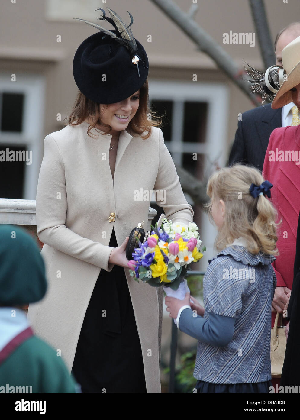 Princess eugenie lady louise hi-res stock photography and images - Alamy