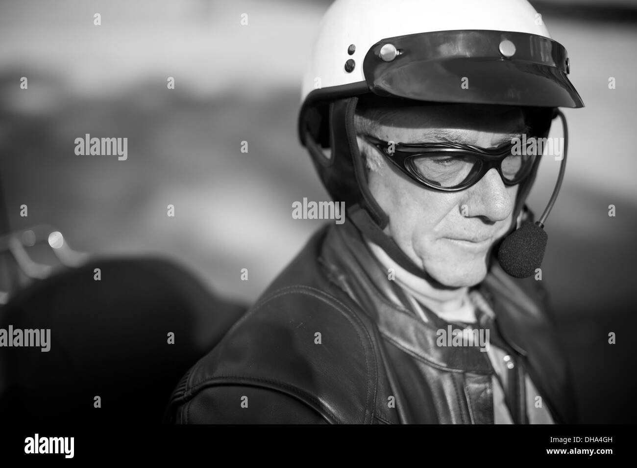 Old biker hi-res stock photography and images - Alamy