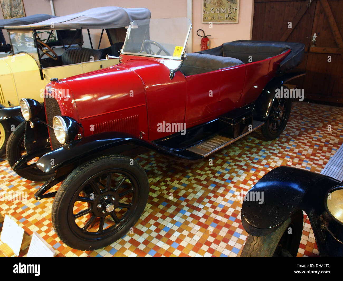 The 1921 Fiat 501 Torpedo is an early 20th-century automobile featuring ...