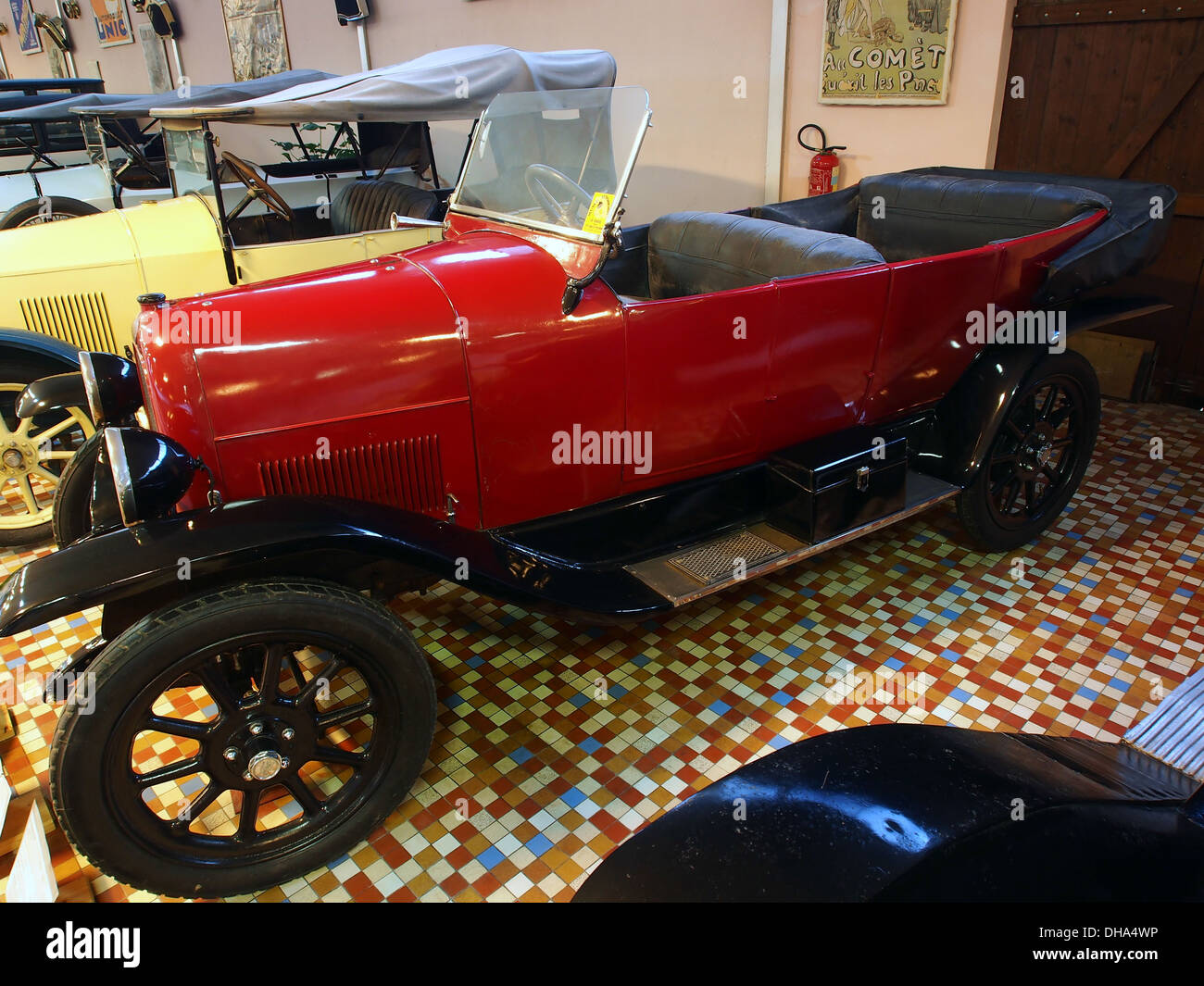 The 1921 Fiat 501 Torpedo 10CV is a classic car on display at the ...