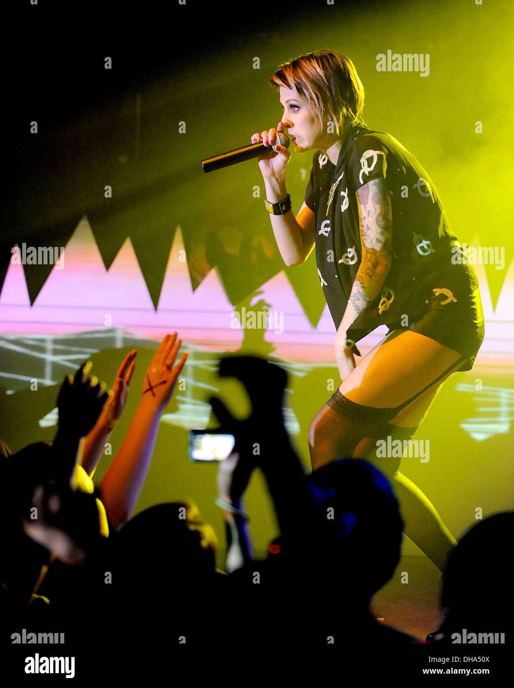 Dev real name Devin Star Tailes performs at Virgin Mobile Mod Club Toronto Canada - 09.04.02 ...