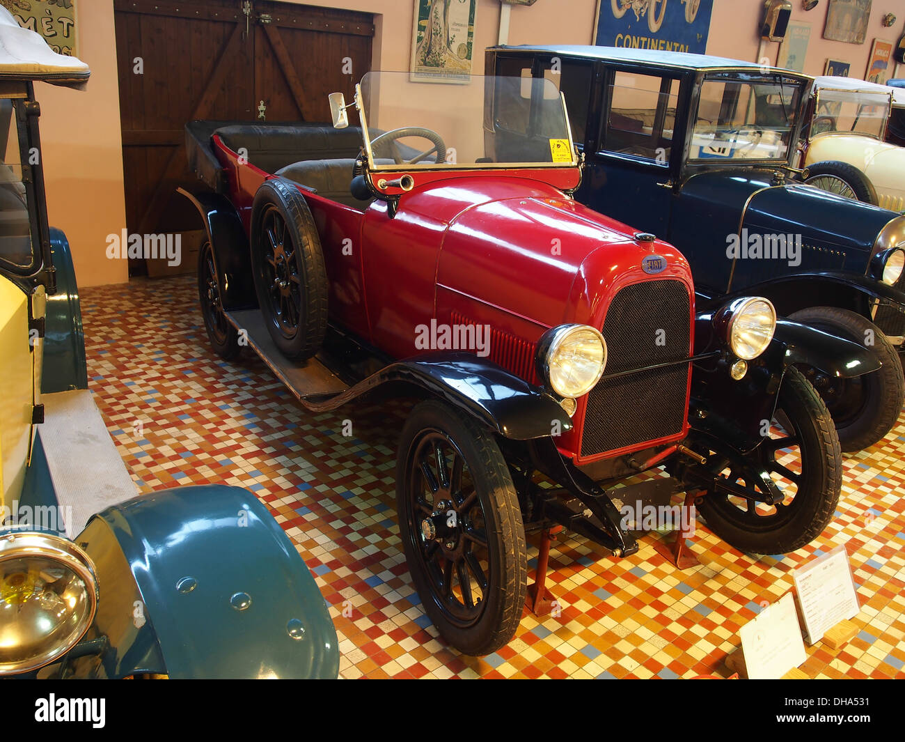 The 1921 Fiat 501 Torpedo is a vintage automobile featuring a 1450cc, 4 ...