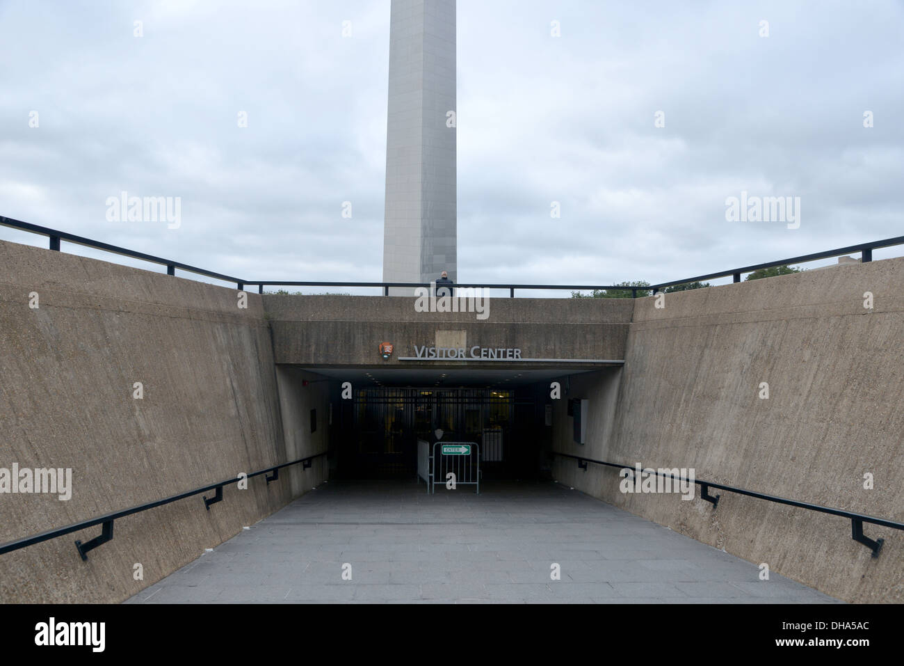 Gateway Arch, St Louis, Missouri. Built 1965, the stainless steel ...
