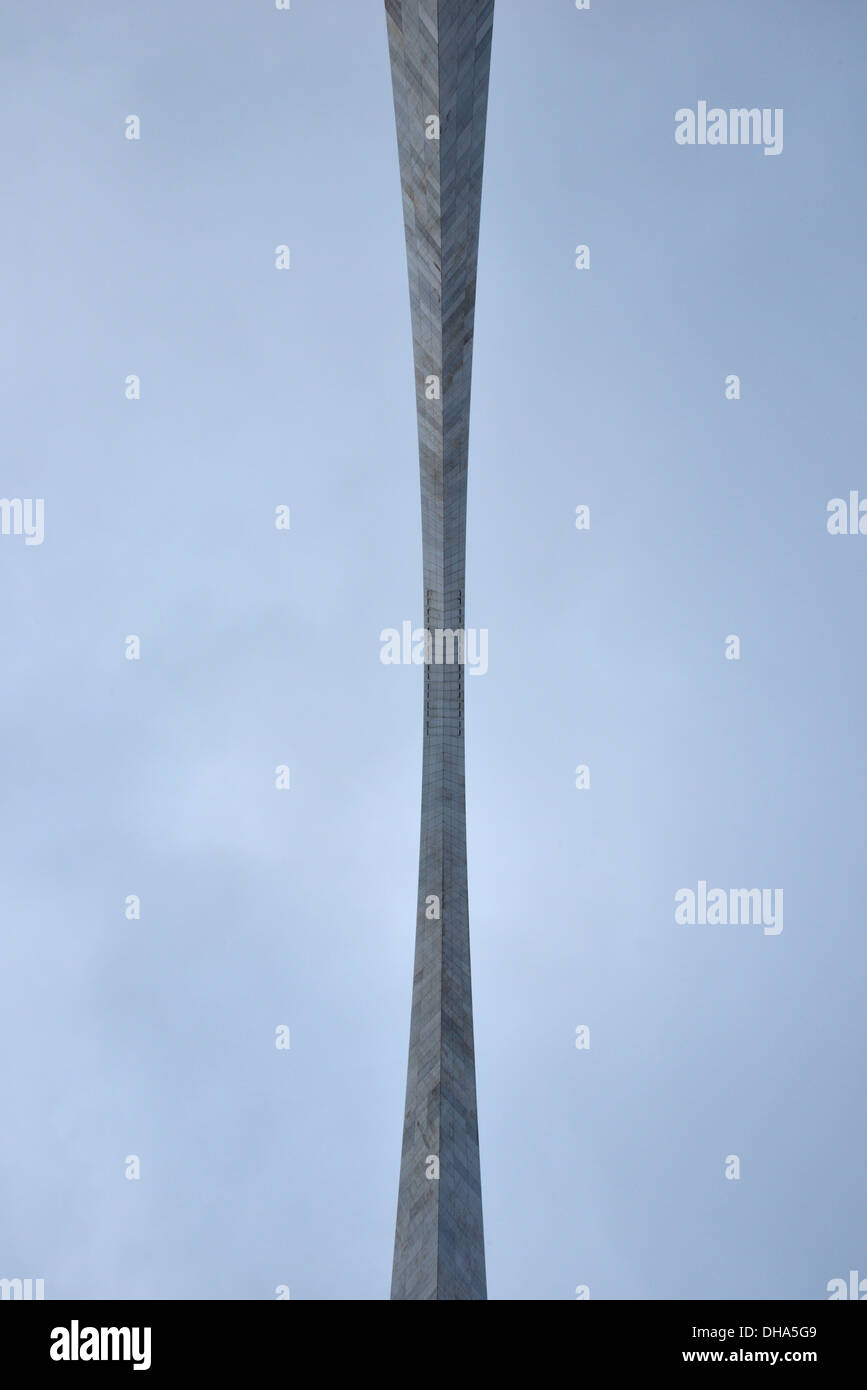 Gateway Arch, St Louis, Missouri. Built 1965, the stainless steel ...
