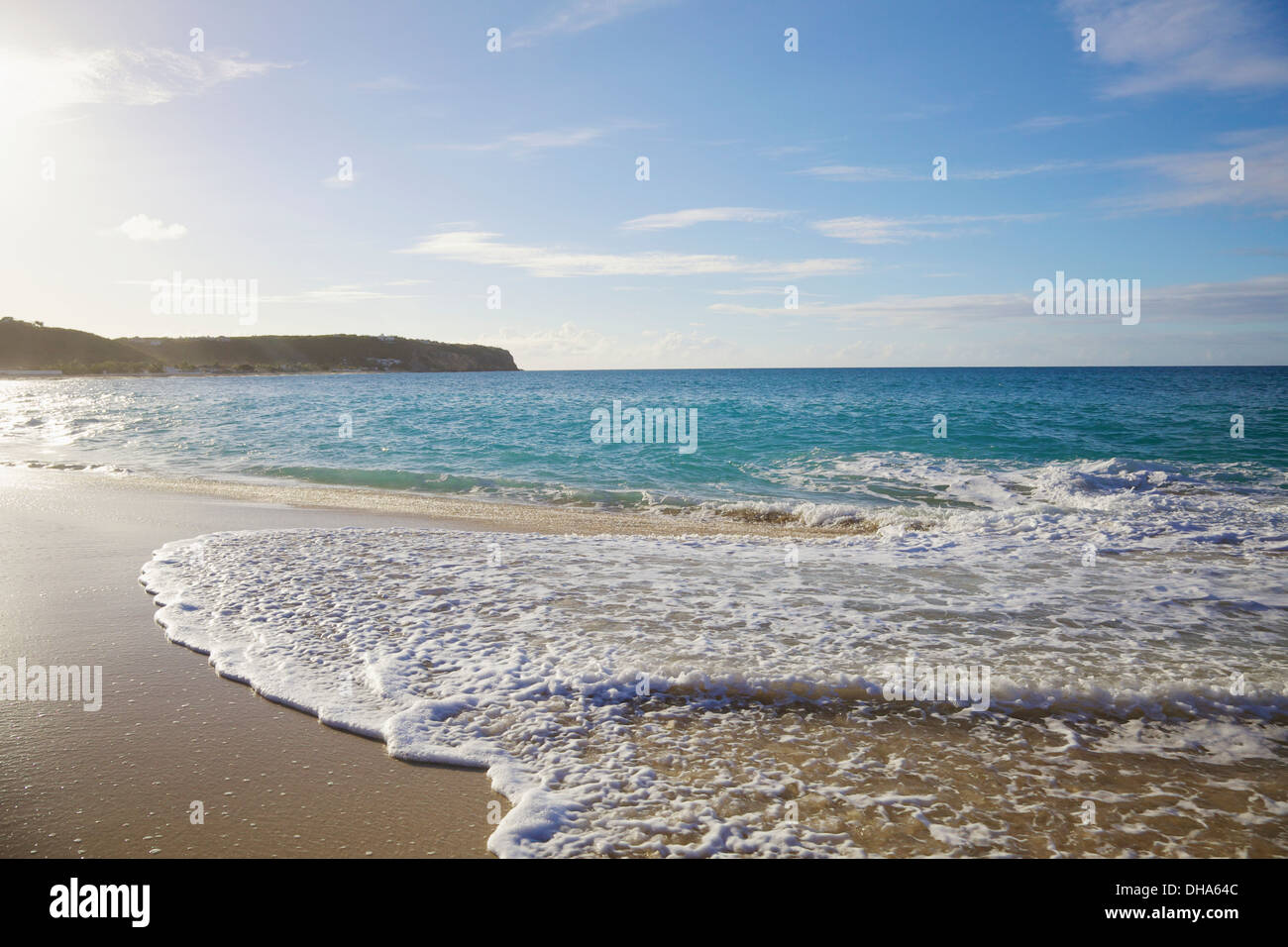 Beach At Baie Rouge; St. Martin, French West Indies Stock Photo - Alamy