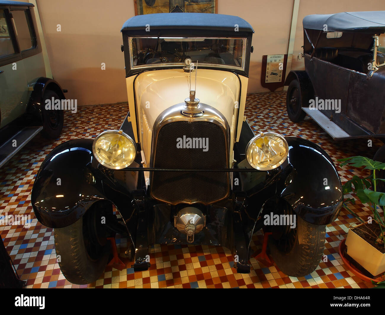 The 1924 Avions Voisin C4, featuring a four-cylinder engine and an 8CV ...