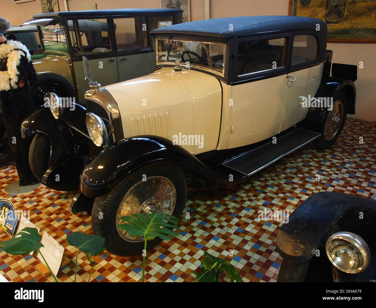The 1924 Avions Voisin C4 is a historic French automobile with a four ...