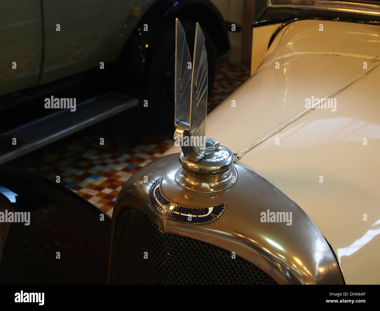 The 1924 Avions Voisin C4, featuring a four-cylinder engine without ...