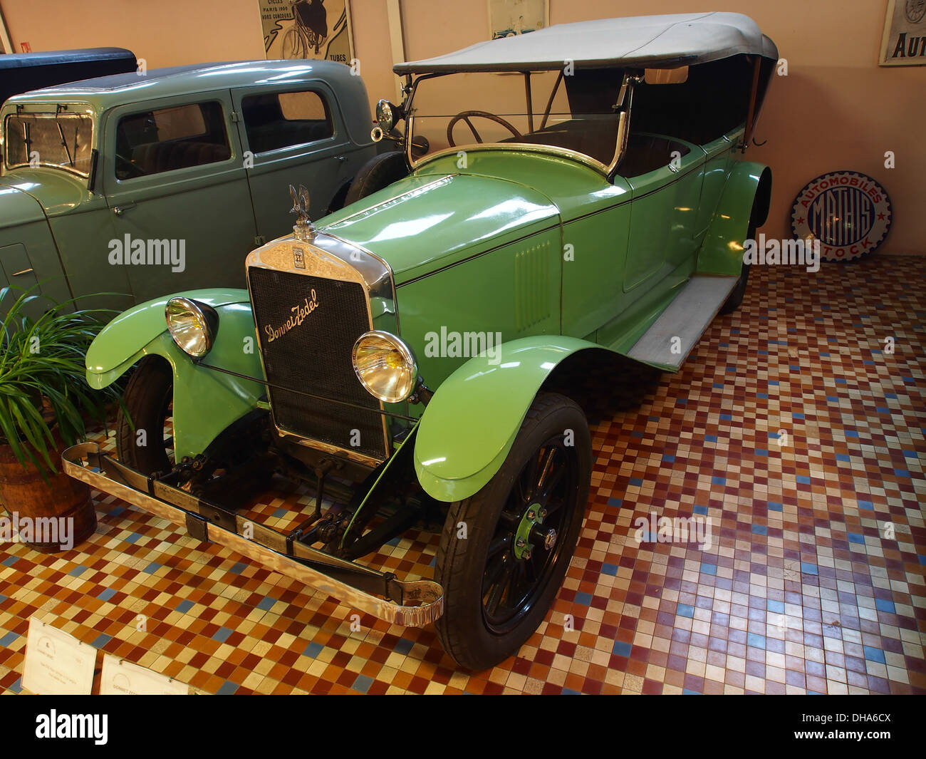 The 1925 Donnet Zedel C16, a 4-cylinder, 11CV Tourer, is displayed at ...