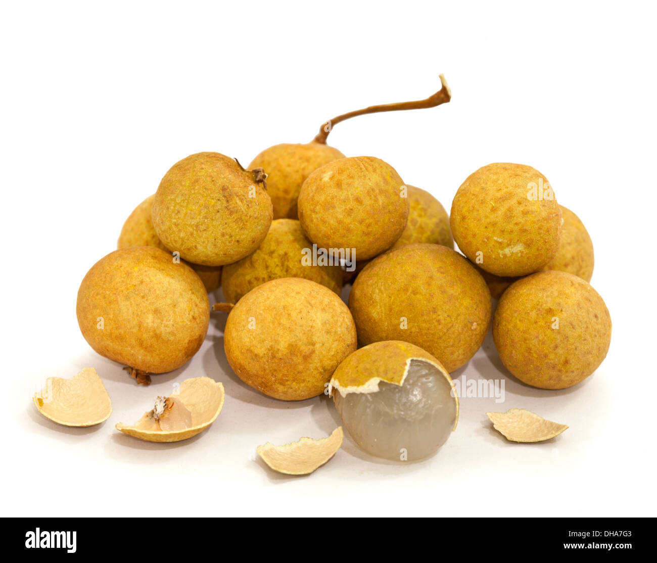 Longan fruits Cut Out Stock Images & Pictures - Alamy