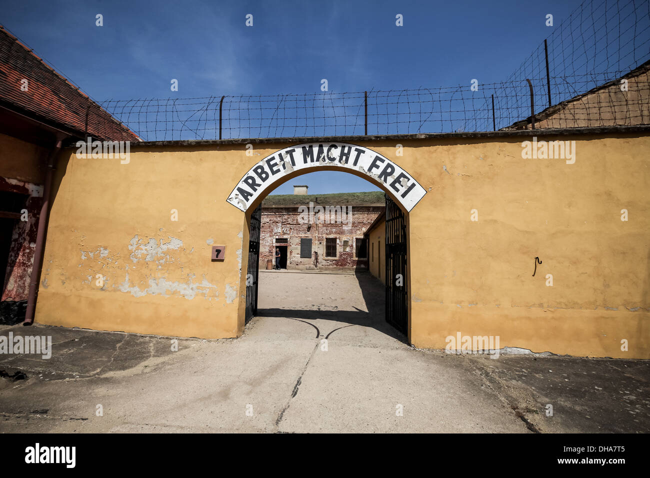 Theresienstadt - Terezin Concentration Camp in Czech Republic Stock Photo - Alamy