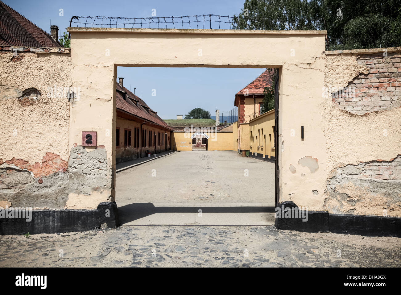 Theresienstadt - Terezin Concentration Camp in Czech Republic Stock Photo - Alamy