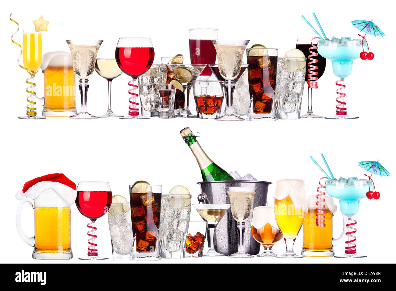 different images of alcohol Stock Photo - Alamy