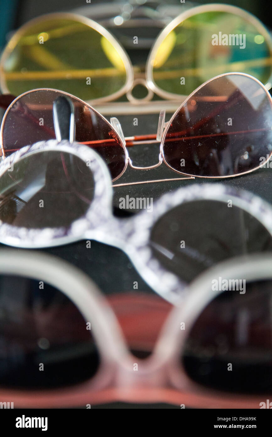 Collection of Sunglasses Stock Photo - Alamy