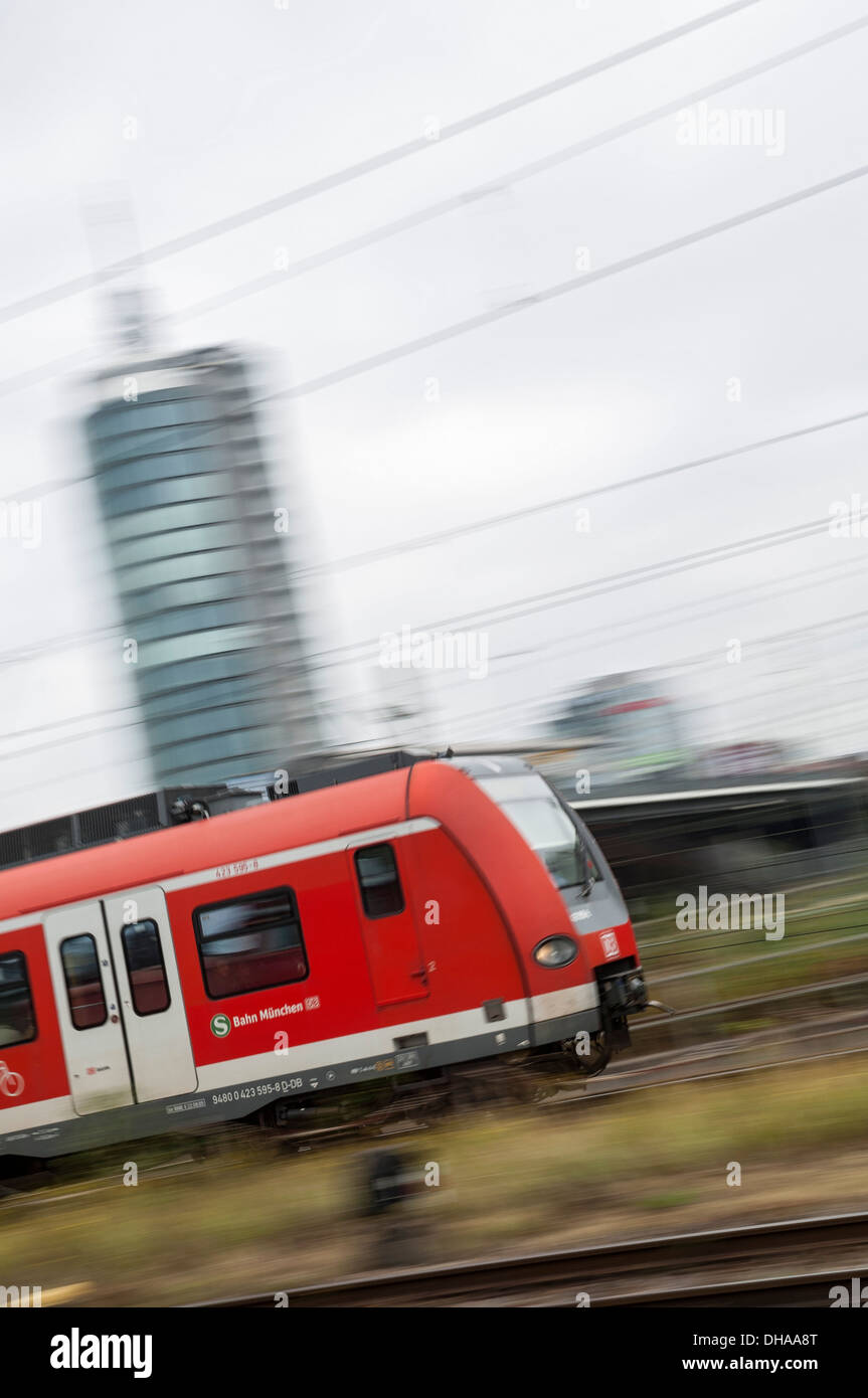 Regional S-Bahn in Munich, Germany Stock Photo - Alamy