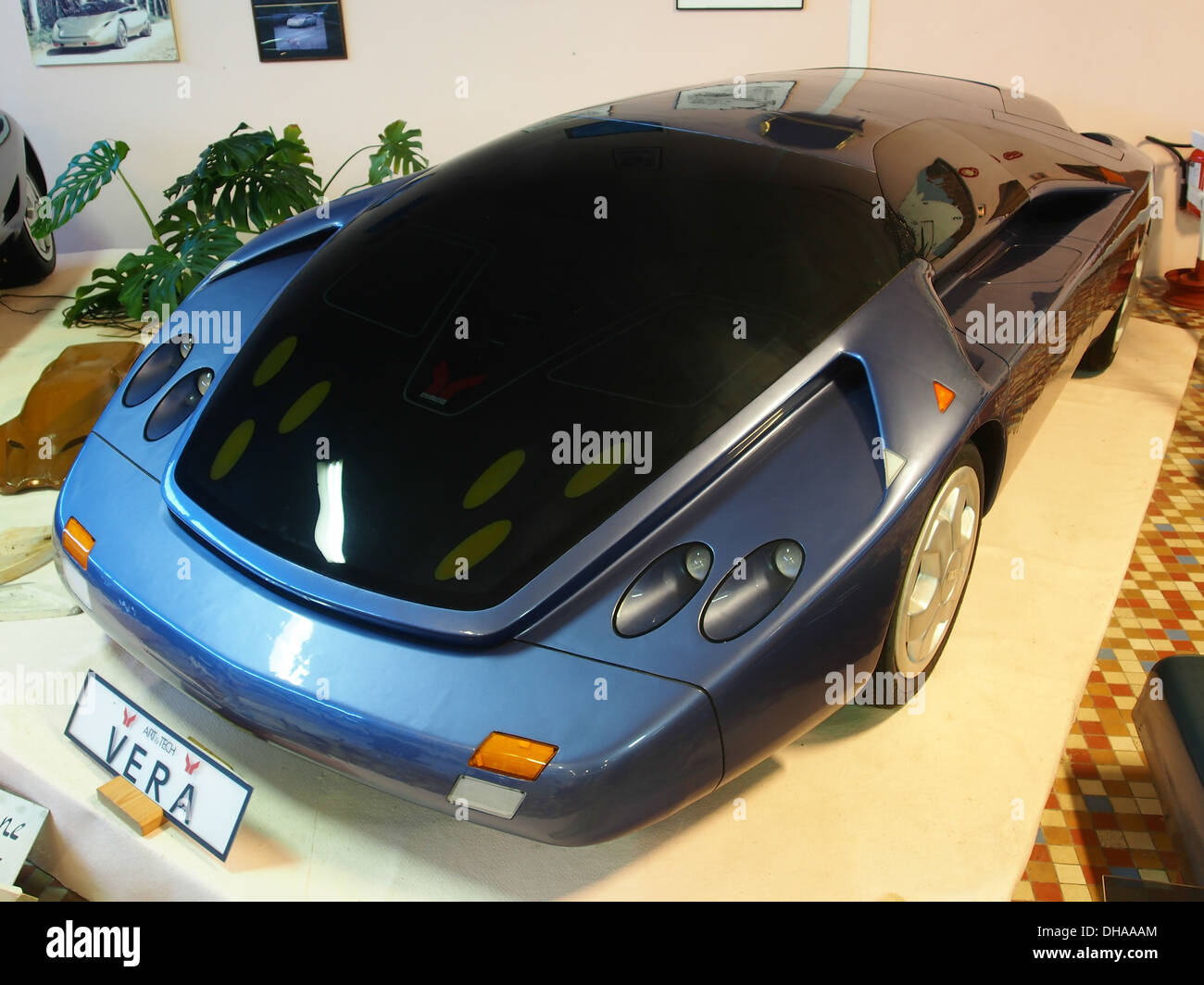 Art & Tech VERA concept car at the museum of automobiles at Talmont St ...