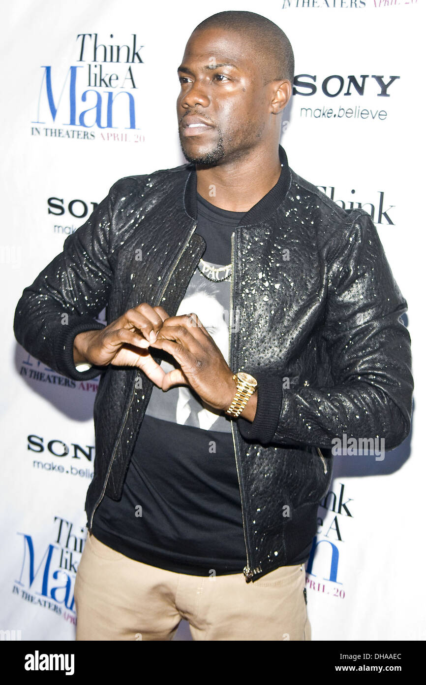 Kevin Hart at an advance screening for film 'Think Like A Man' Chicago ...