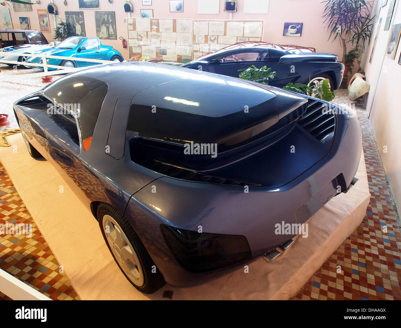 The VERA concept car, featured at the Museum of Automobiles in Talmont ...