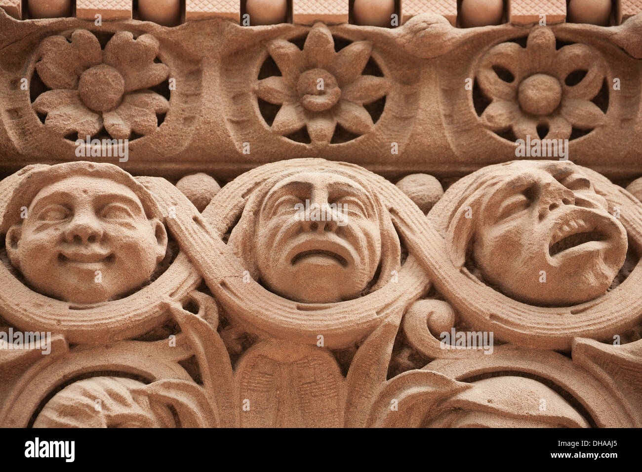 Flower flowers bas relief hi-res stock photography and images - Alamy