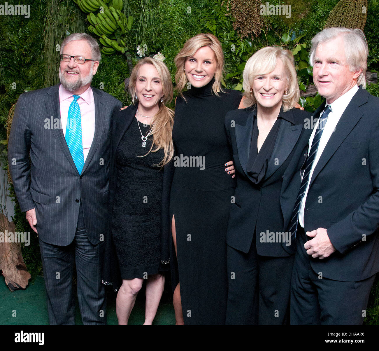 David Rockefeller Sn Rockefeller Grace Potter Glenn Close and David ...