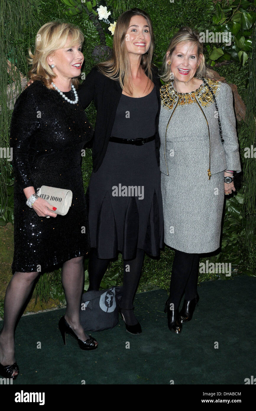 Sharon Bush Lauren Bush and a friend 2012 Bid to Save Earth: Green ...