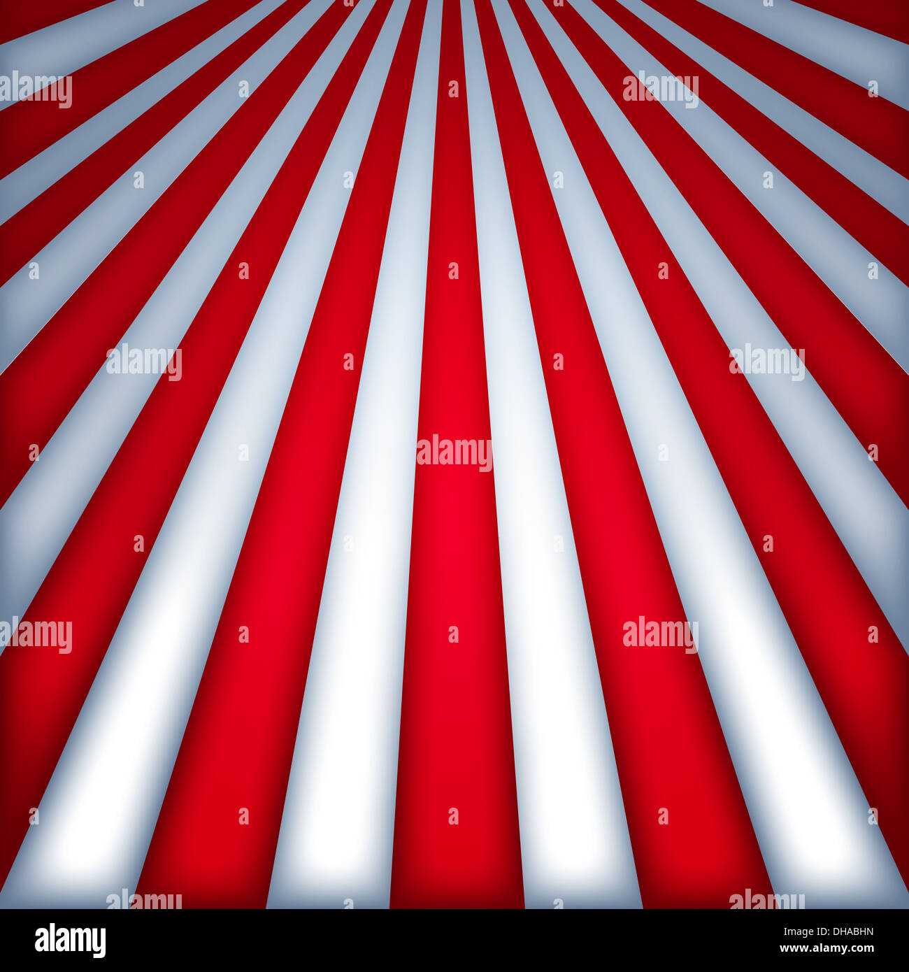 Abstract background with white and red rays Stock Photo - Alamy