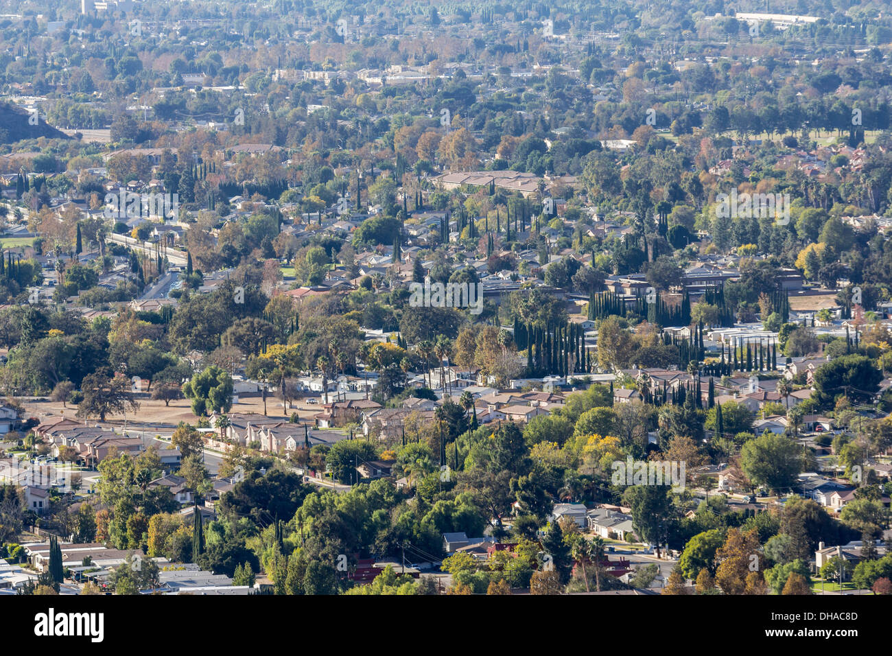Simi Valley suburban cityscape in Ventura County California Stock Photo ...