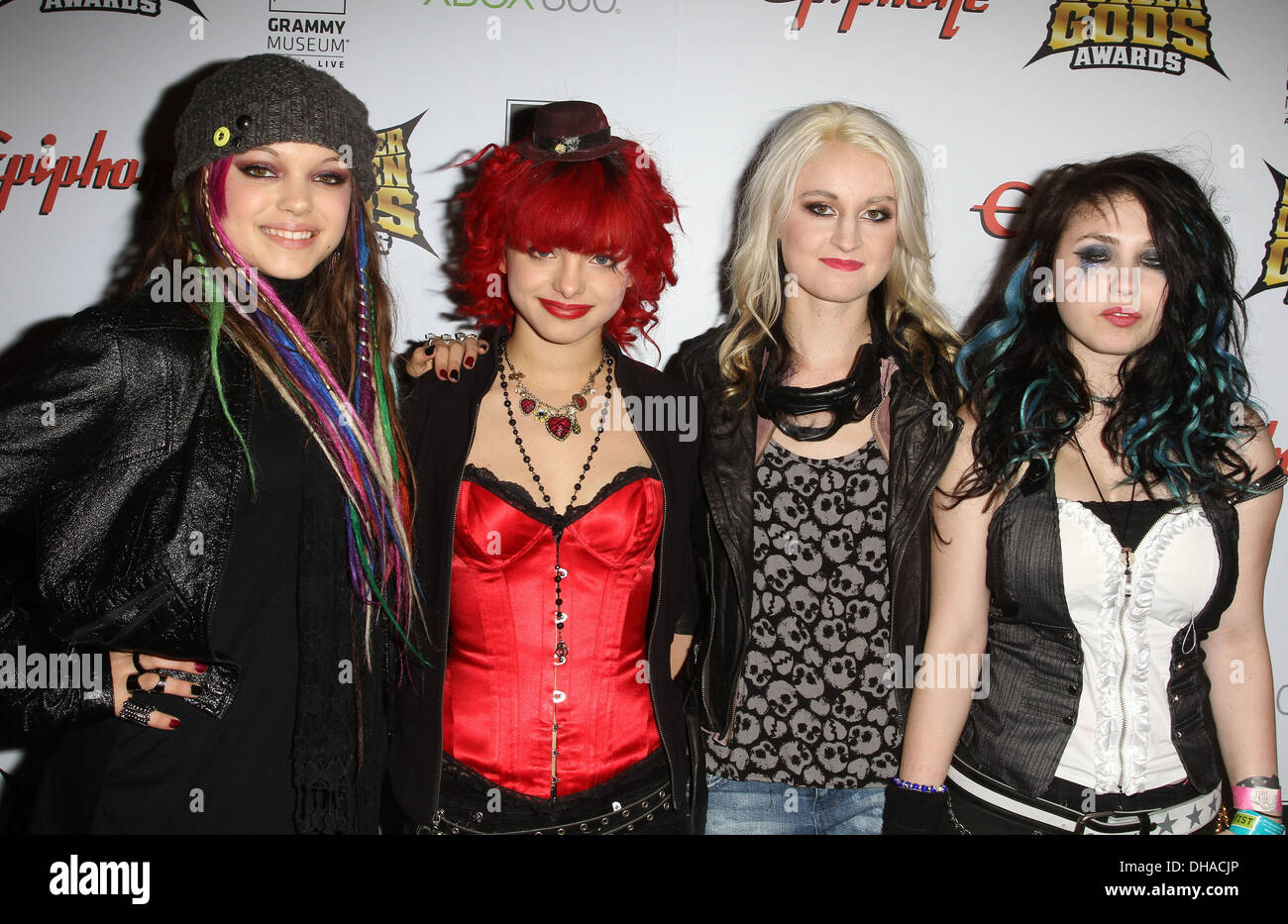 Cherri Bomb 2012 Revolver Golden Gods Award Show Held at Nokia Club Los ...