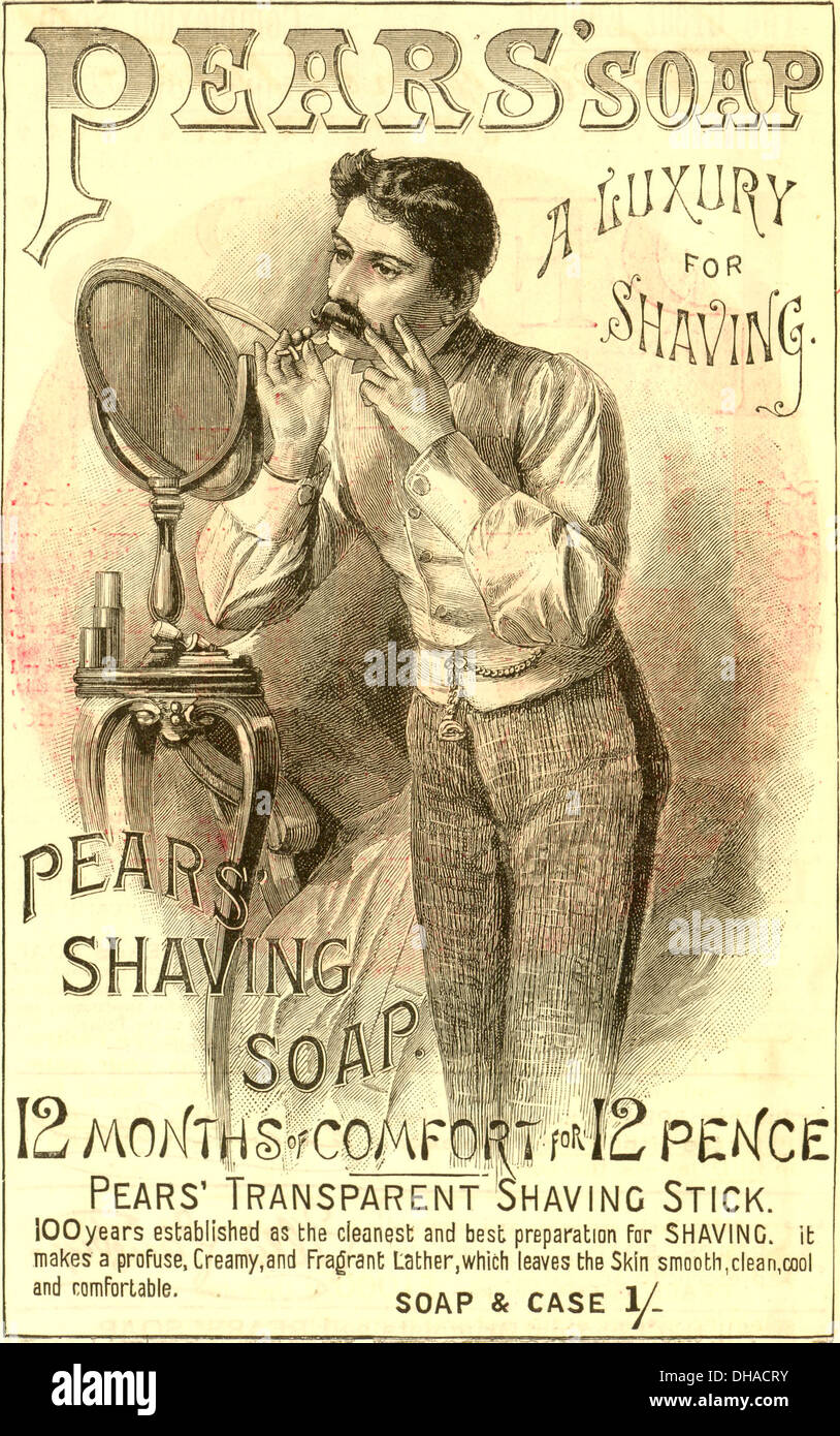 Pears soap advertisement hi-res stock photography and images - Alamy