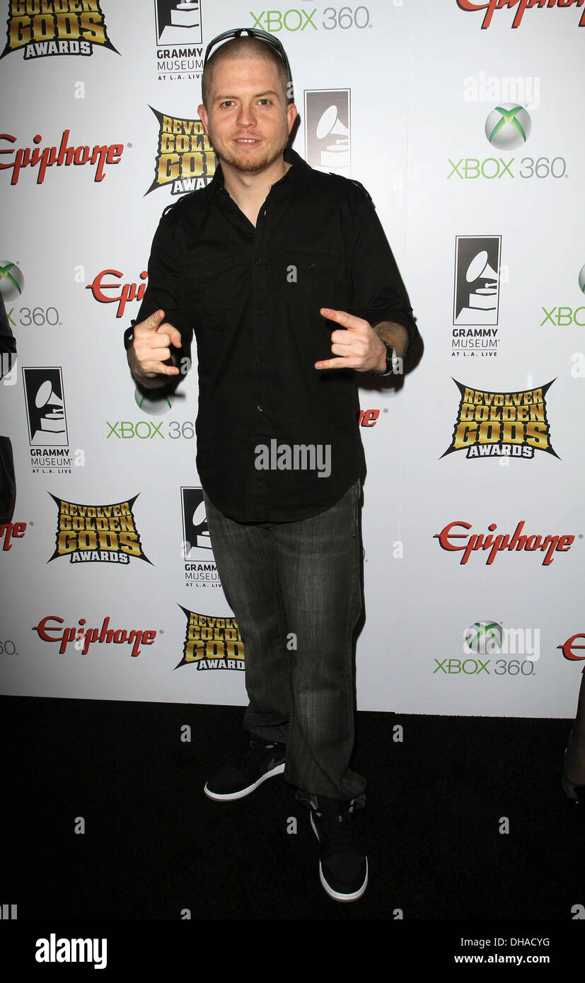 Jamey Jasta of Hatebreed 2012 Revolver Golden Gods Award Show Held at ...