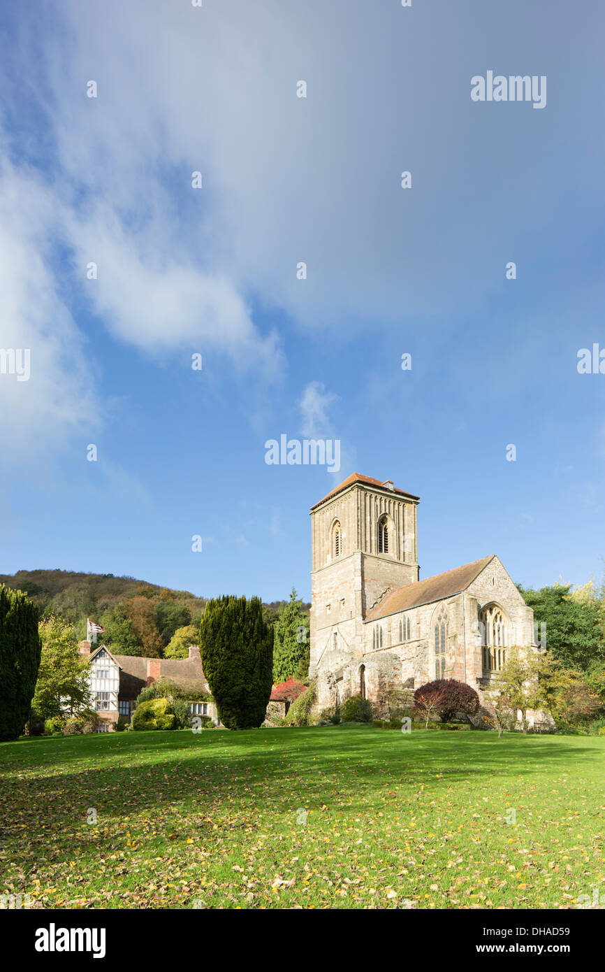 Autumn at Little Malvern Priory Church and Court, Malvern ...
