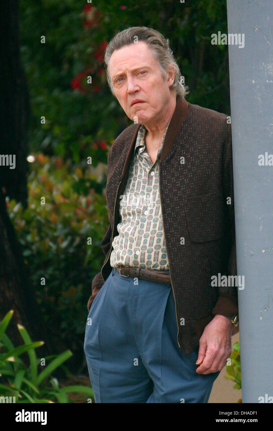 Christopher Walken on set of comedy 'Stand Up Guys' which tells story ...