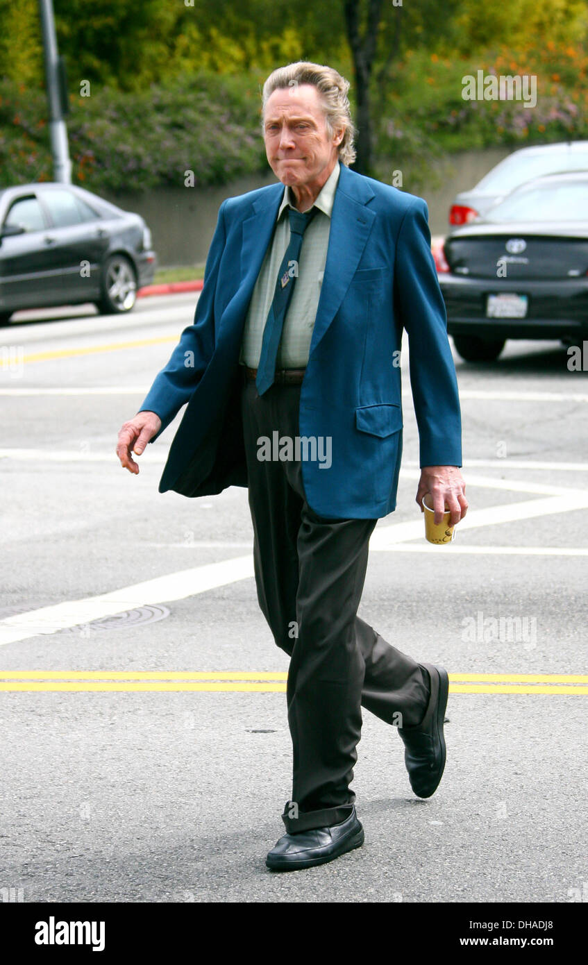 Christopher Walken on set of comedy 'Stand Up Guys' which tells story ...