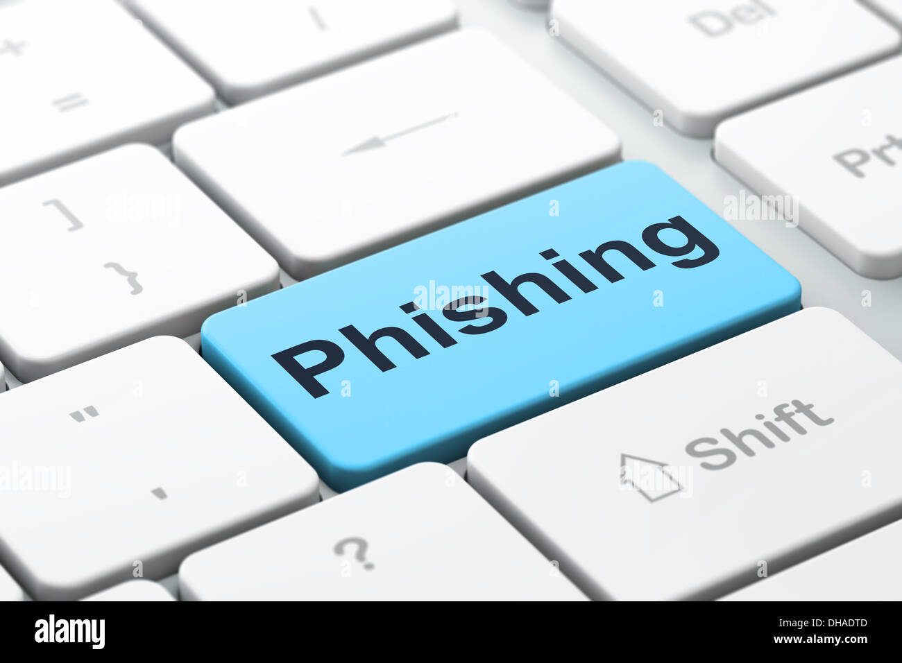 Security concept: Phishing on computer keyboard background Stock Photo ...