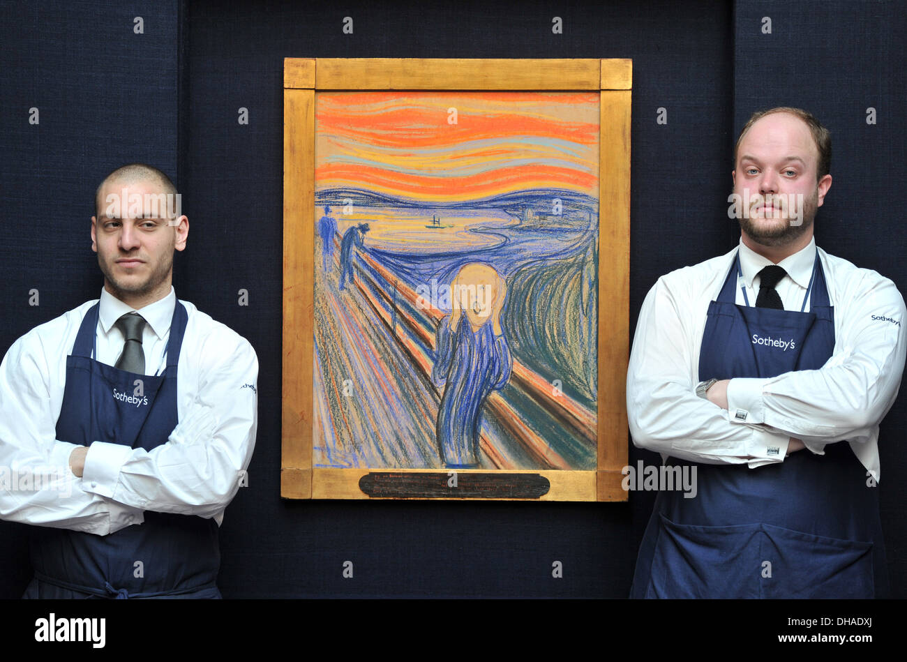 Iconic masterpiece 'The Scream' by Edvard Munch goes on display at ...