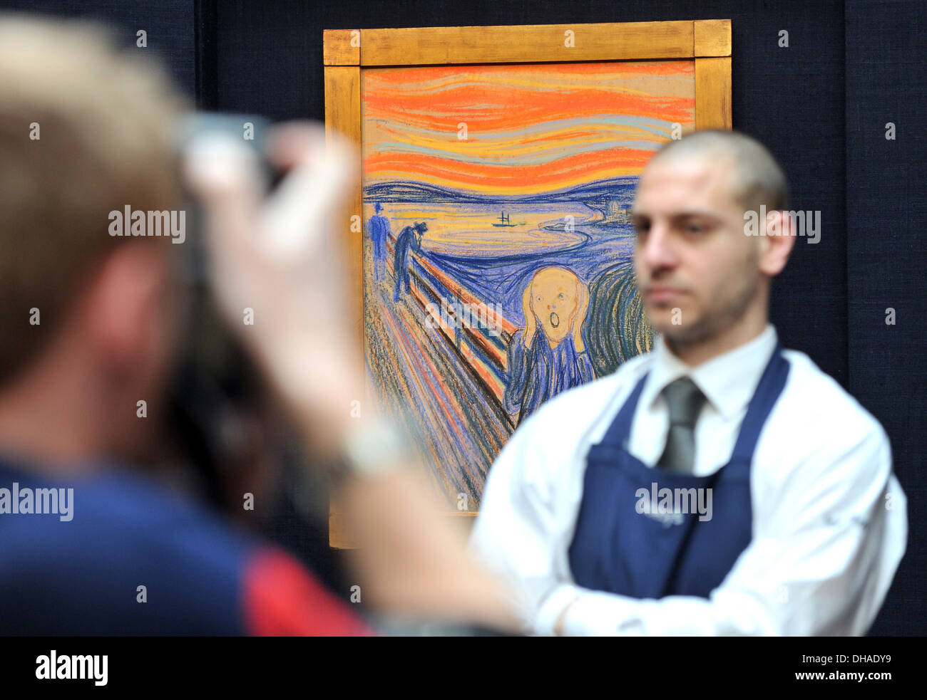 Iconic masterpiece 'The Scream' by Edvard Munch goes on display at ...