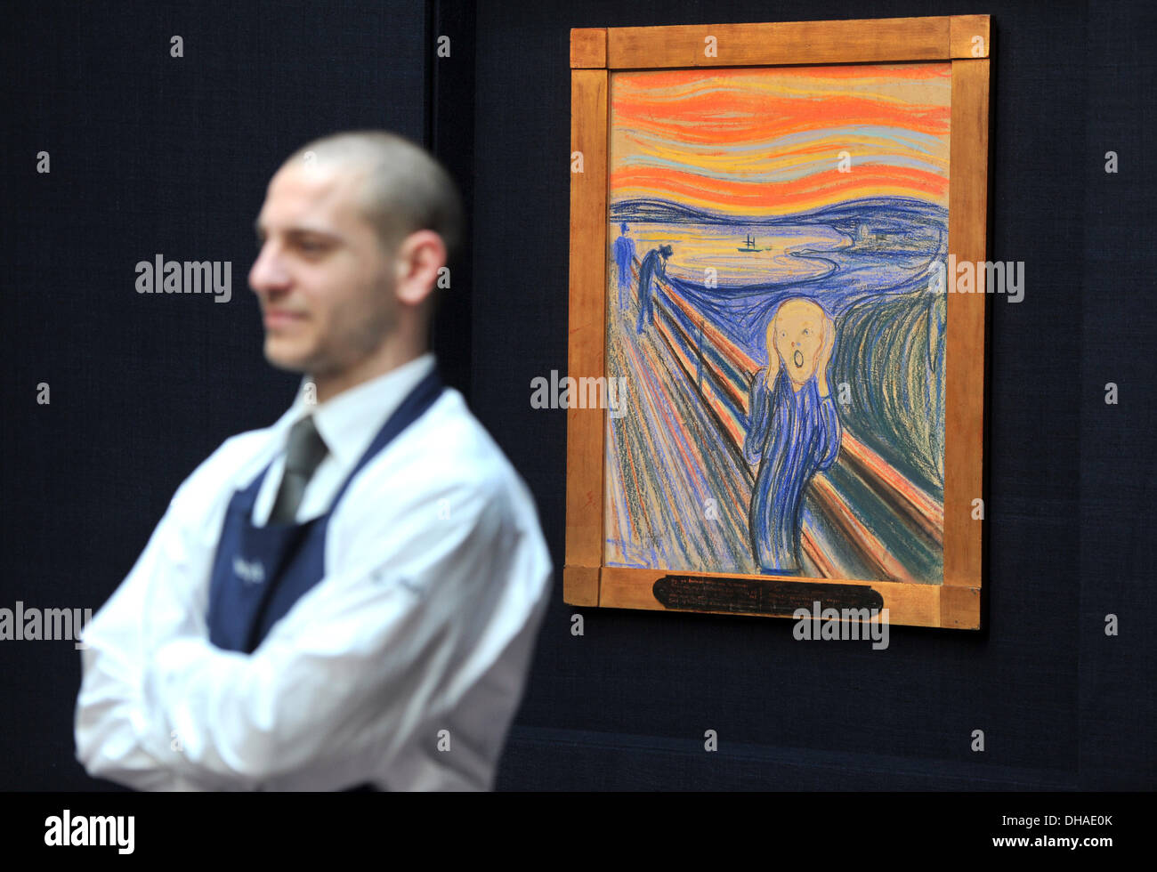 Iconic masterpiece 'The Scream' by Edvard Munch goes on display at ...