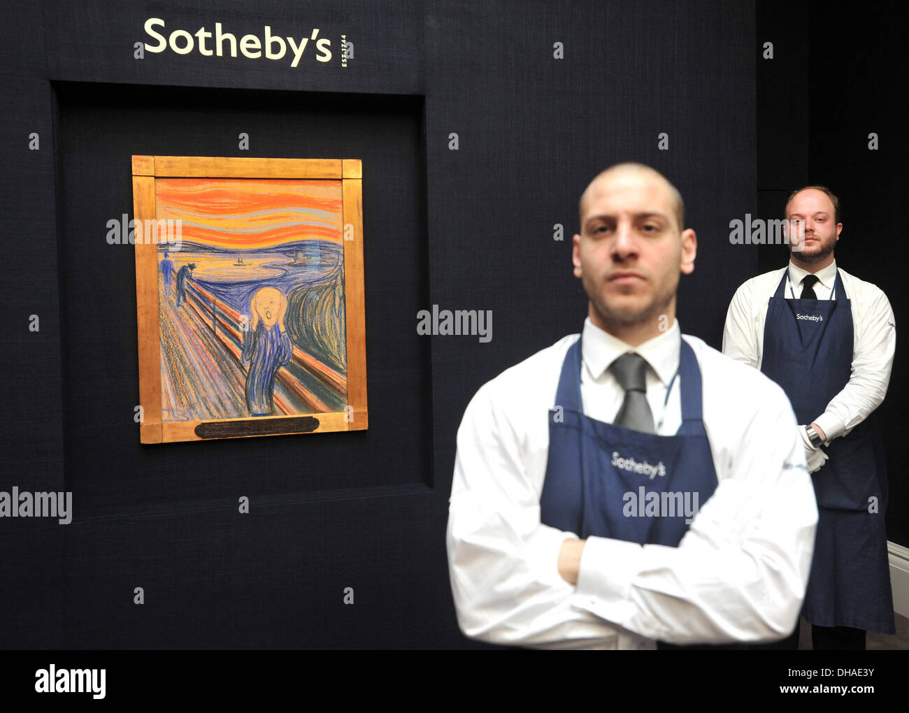 Iconic masterpiece 'The Scream' by Edvard Munch goes on display at ...