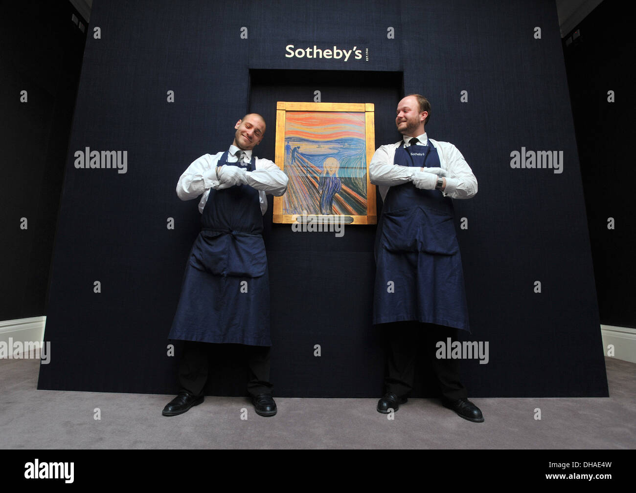 Iconic masterpiece 'The Scream' by Edvard Munch goes on display at ...