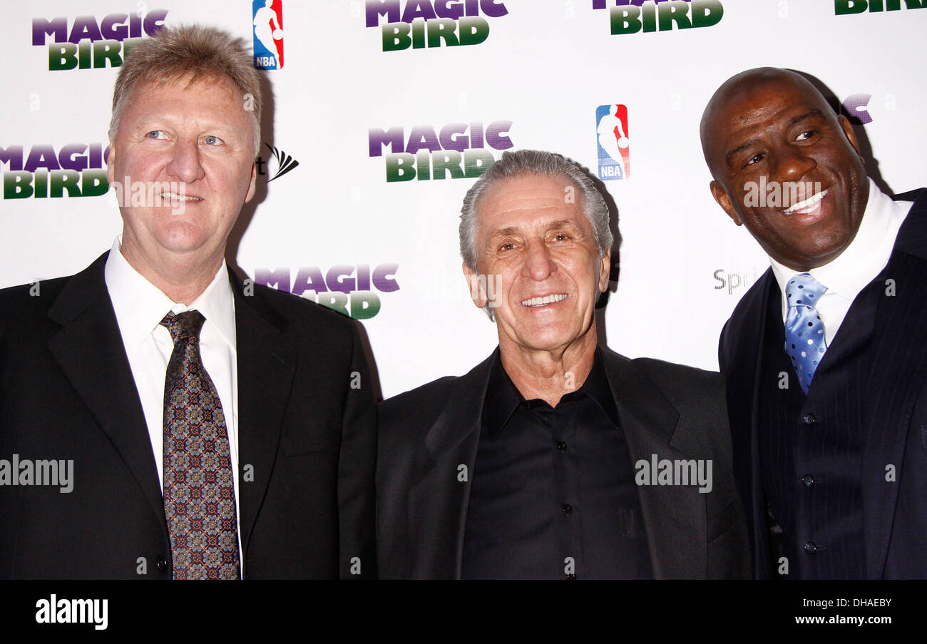 Larry bird magic johnson hi-res stock photography and images - Alamy