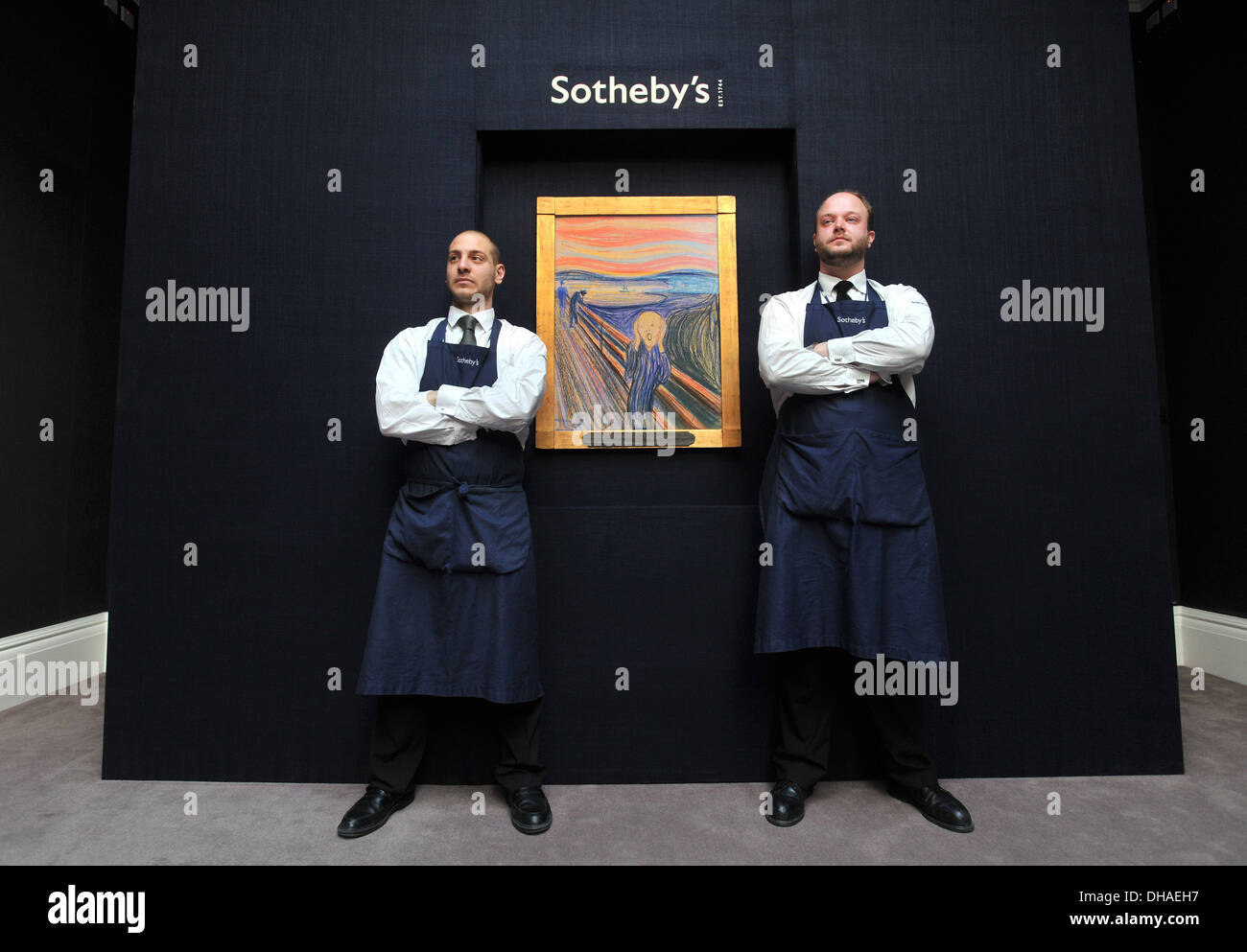 Iconic masterpiece 'The Scream' by Edvard Munch goes on display at ...