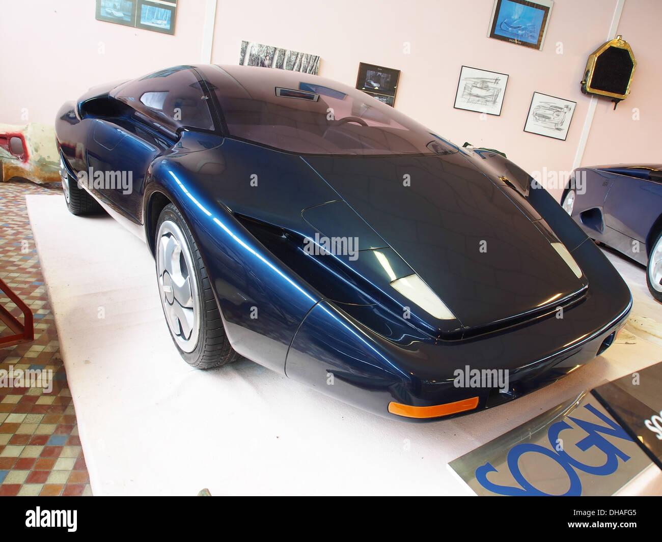 The SOGNA V12 is a high-performance sports car with a 5000cc engine and ...
