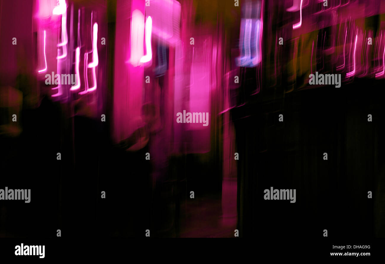 Blurred figure hi-res stock photography and images - Alamy