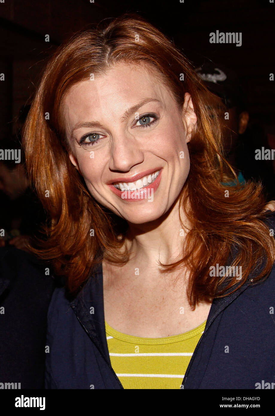 Jessica Phillips Backstage at Broadway musical 'Leap Of Faith' at St ...