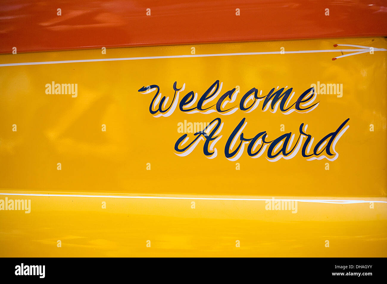 Malta. Tourism. Malta bus signs Stock Photo - Alamy