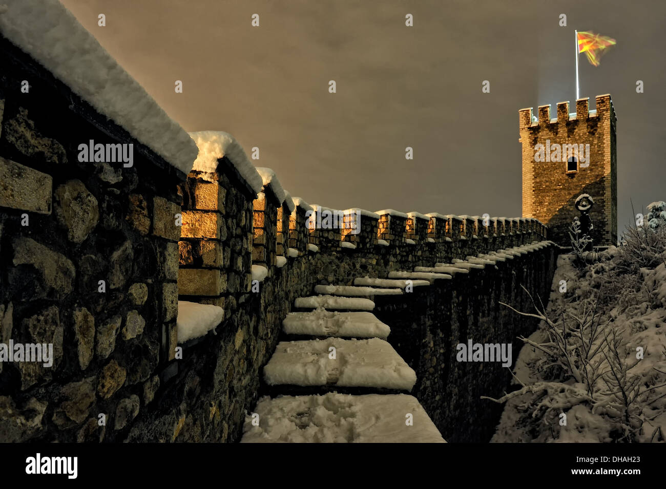 Ancient old stone watchtower on hi-res stock photography and images - Alamy